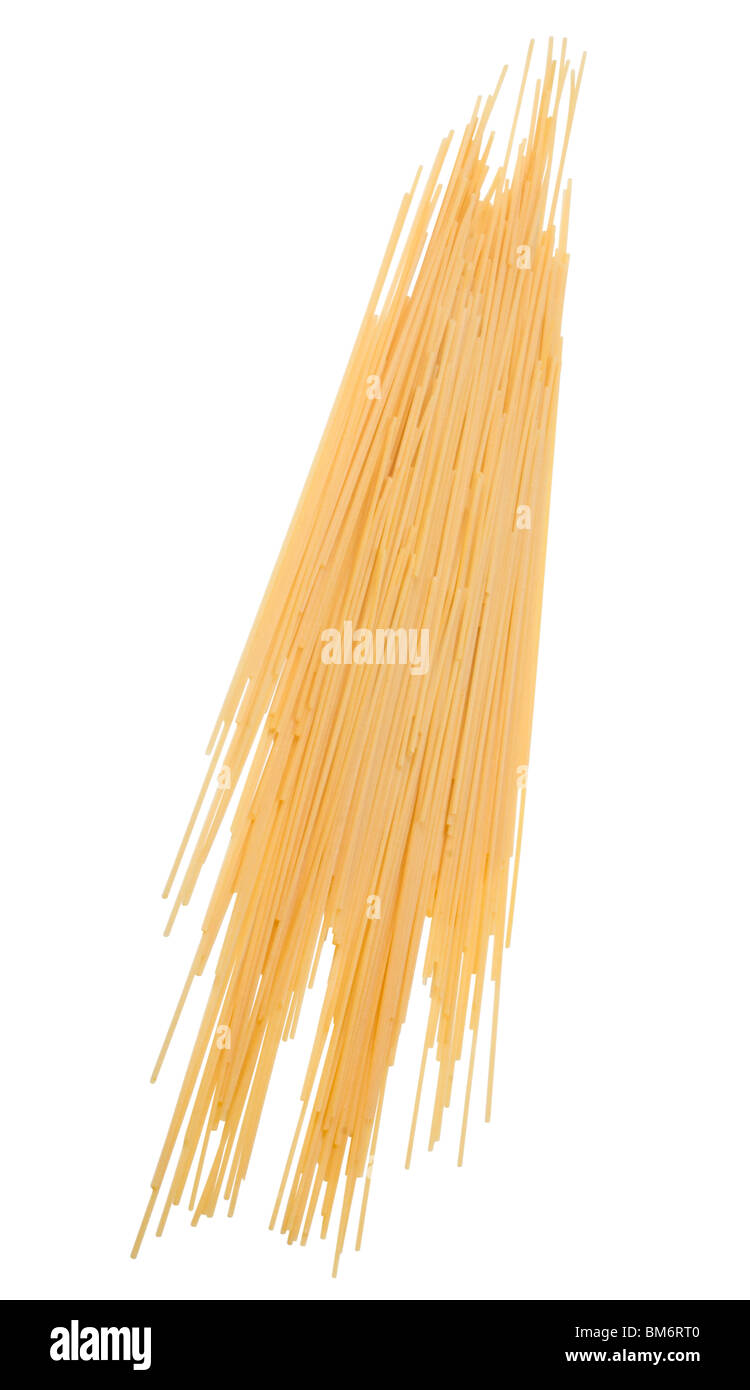 Raw spaghetti cut out hi-res stock photography and images - Alamy