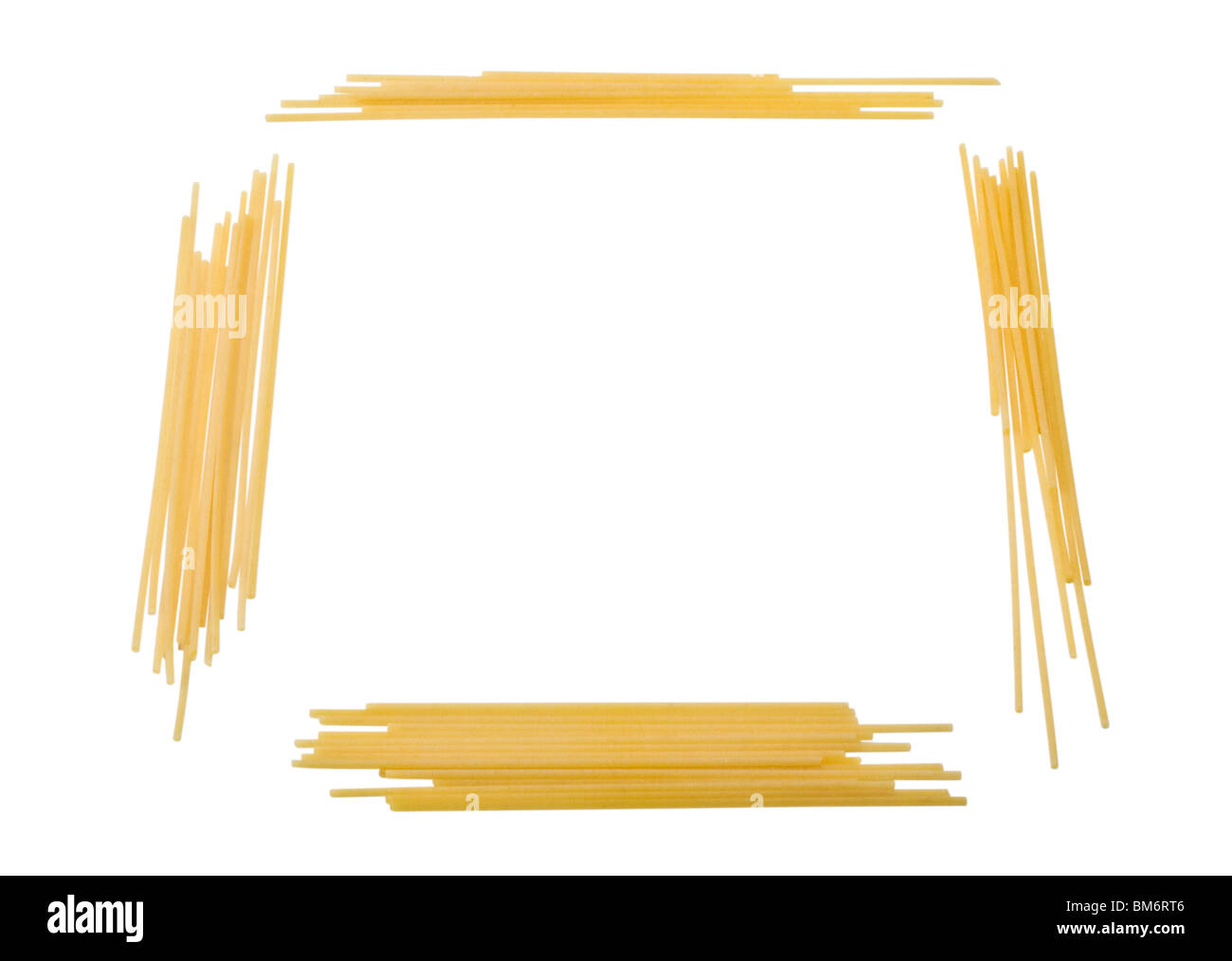 Close-up of a rectangle made from noodles Stock Photo - Alamy