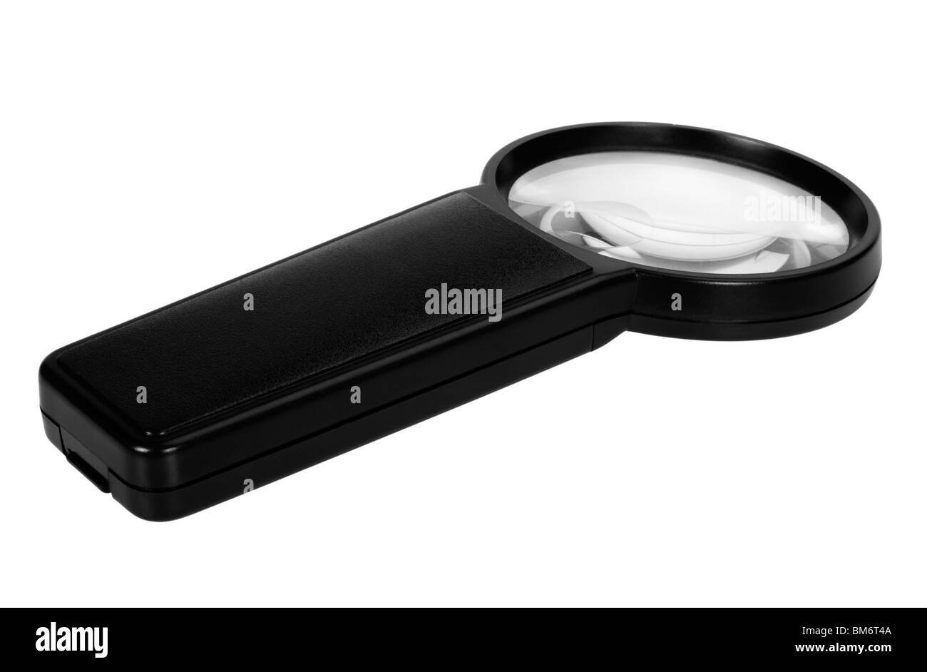 Close-up of a magnifying glass Stock Photo - Alamy