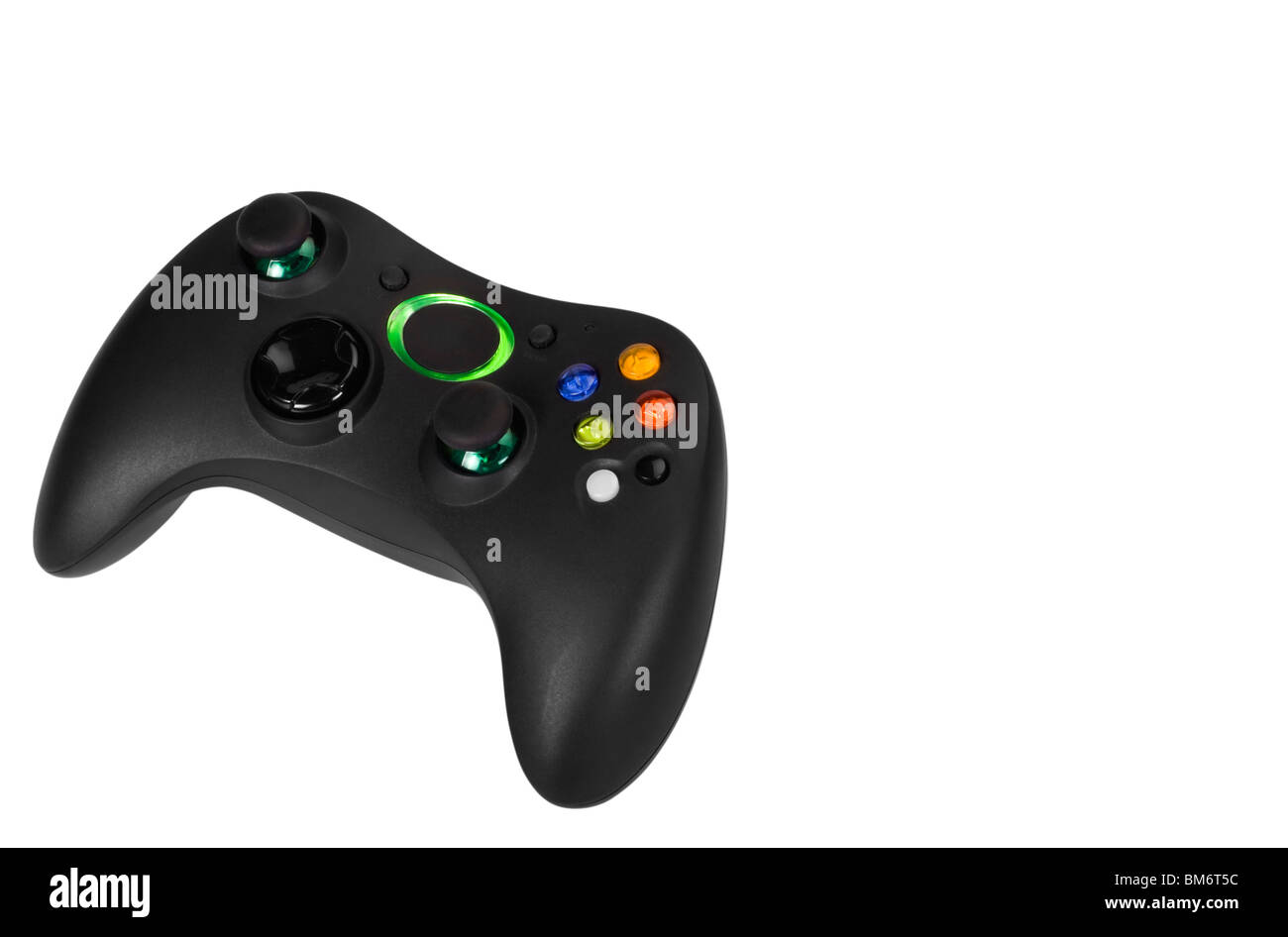 Black color game controller hi-res stock photography and images - Alamy