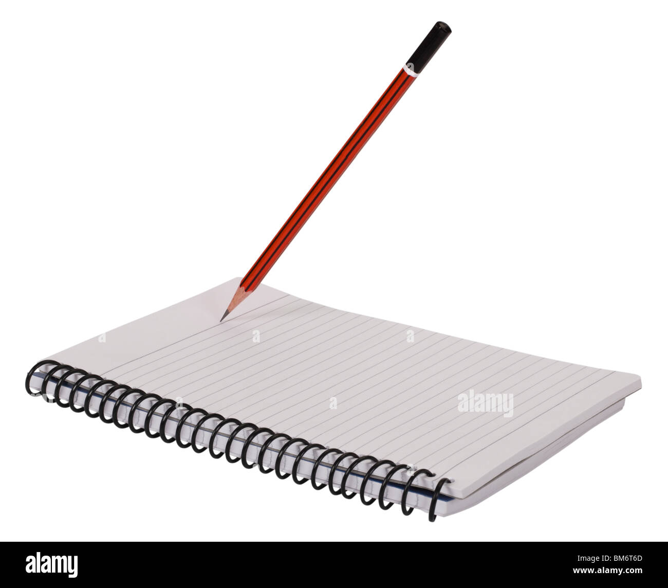 Pencil on paper close up Cut Out Stock Images & Pictures - Alamy