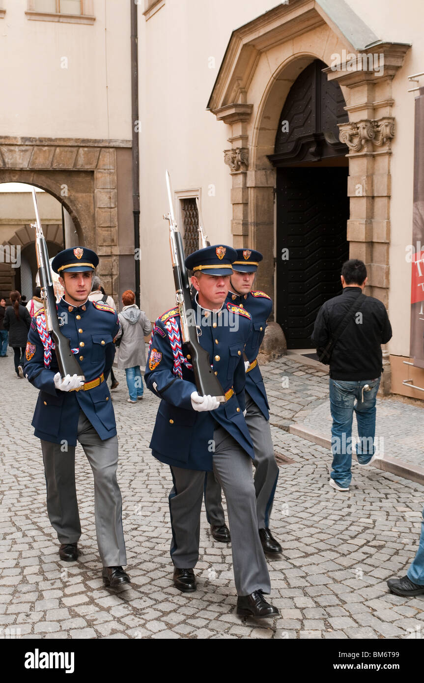 Czech royal guards hi-res stock photography and images - Alamy