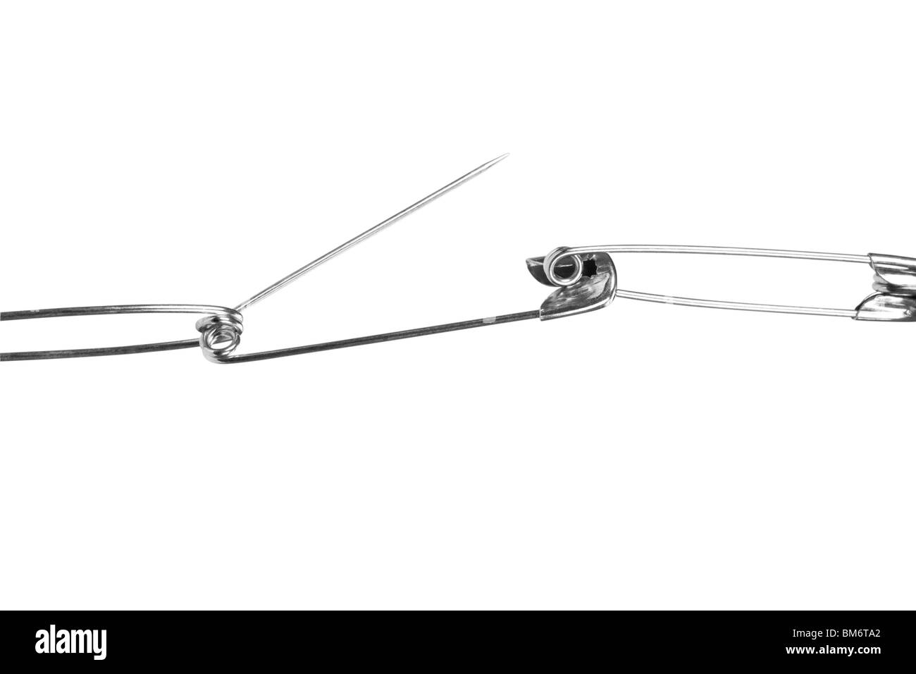 Safety pin attach hi-res stock photography and images - Alamy