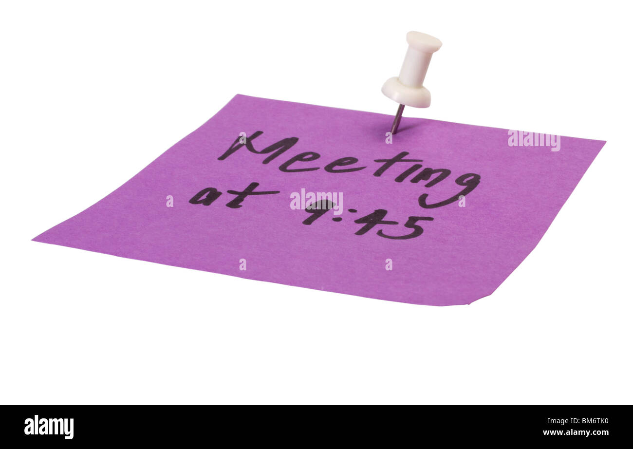 Word meeting written on Cut Out Stock Images & Pictures - Alamy