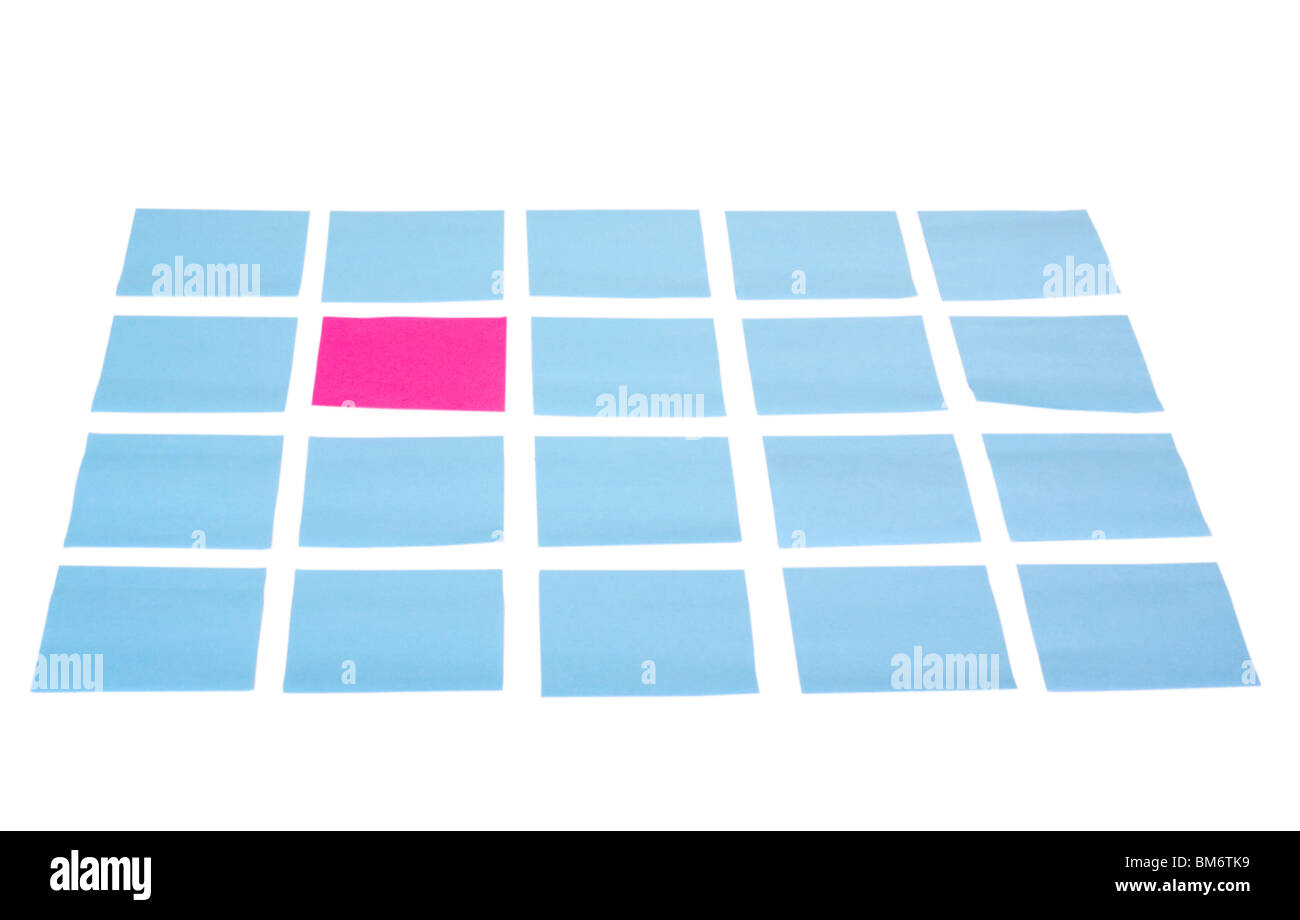 Blank for notes Cut Out Stock Images & Pictures - Alamy