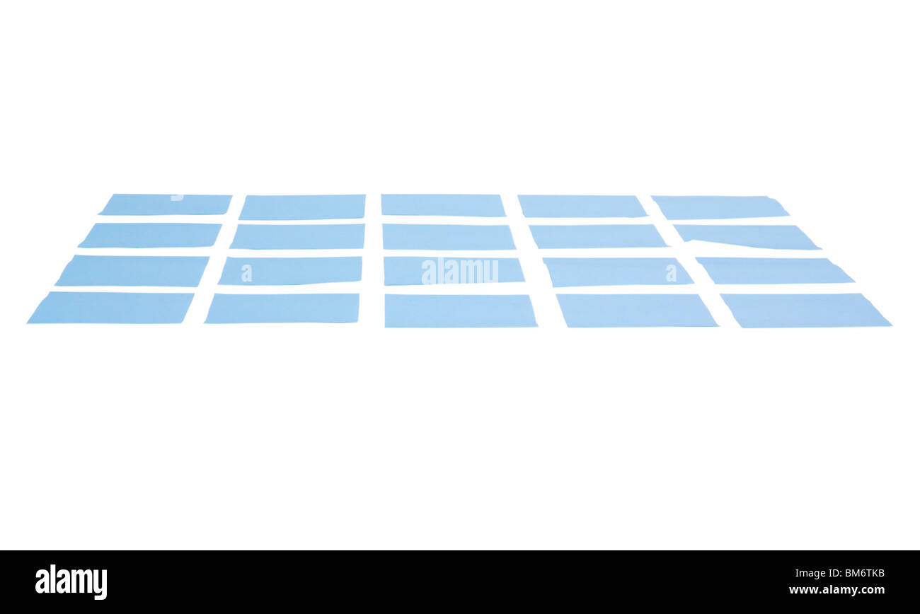 No white sticky notes Cut Out Stock Images & Pictures - Alamy