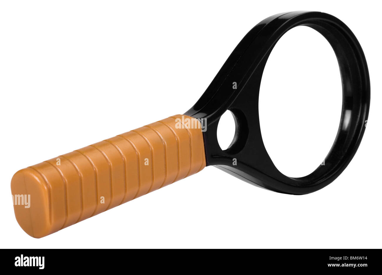 Close-up of a magnifying glass Stock Photo - Alamy