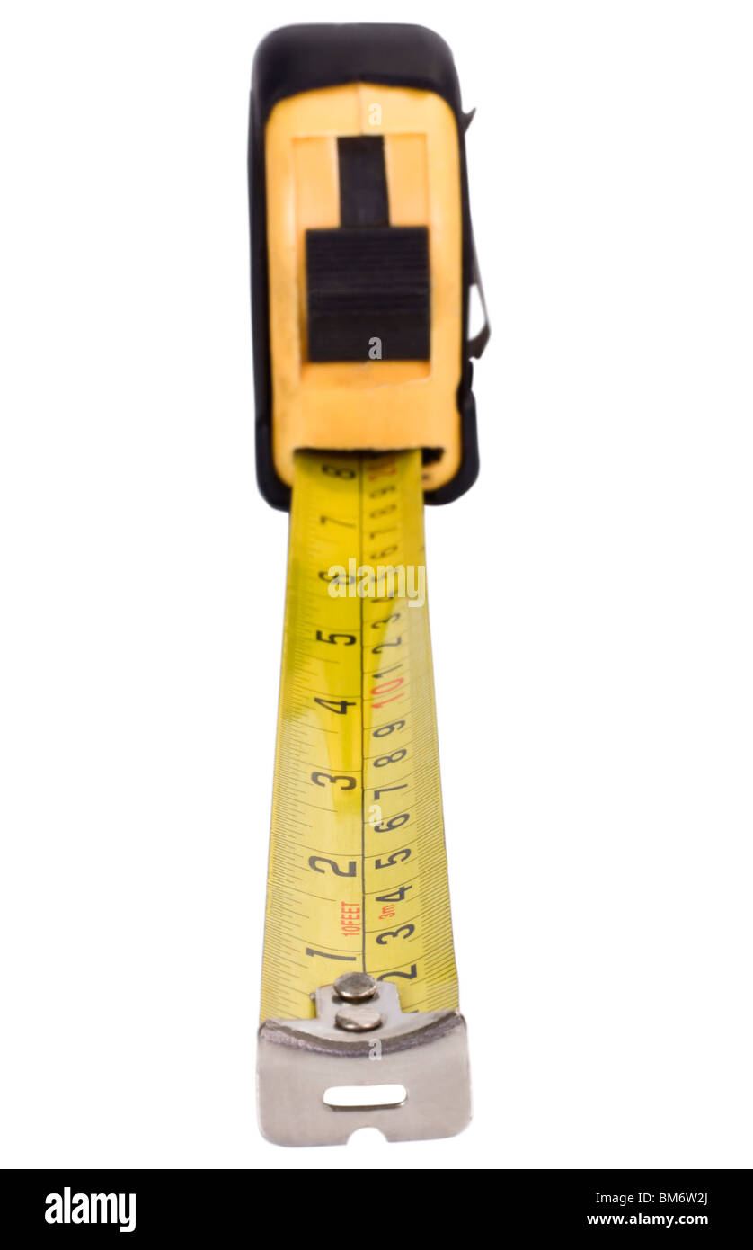 Roll up tape measure hi-res stock photography and images - Alamy