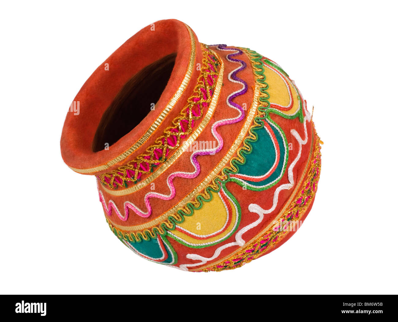 Close-up of a decorative pot Stock Photo - Alamy