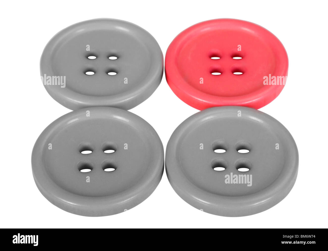 Four hole buttons hi-res stock photography and images - Alamy