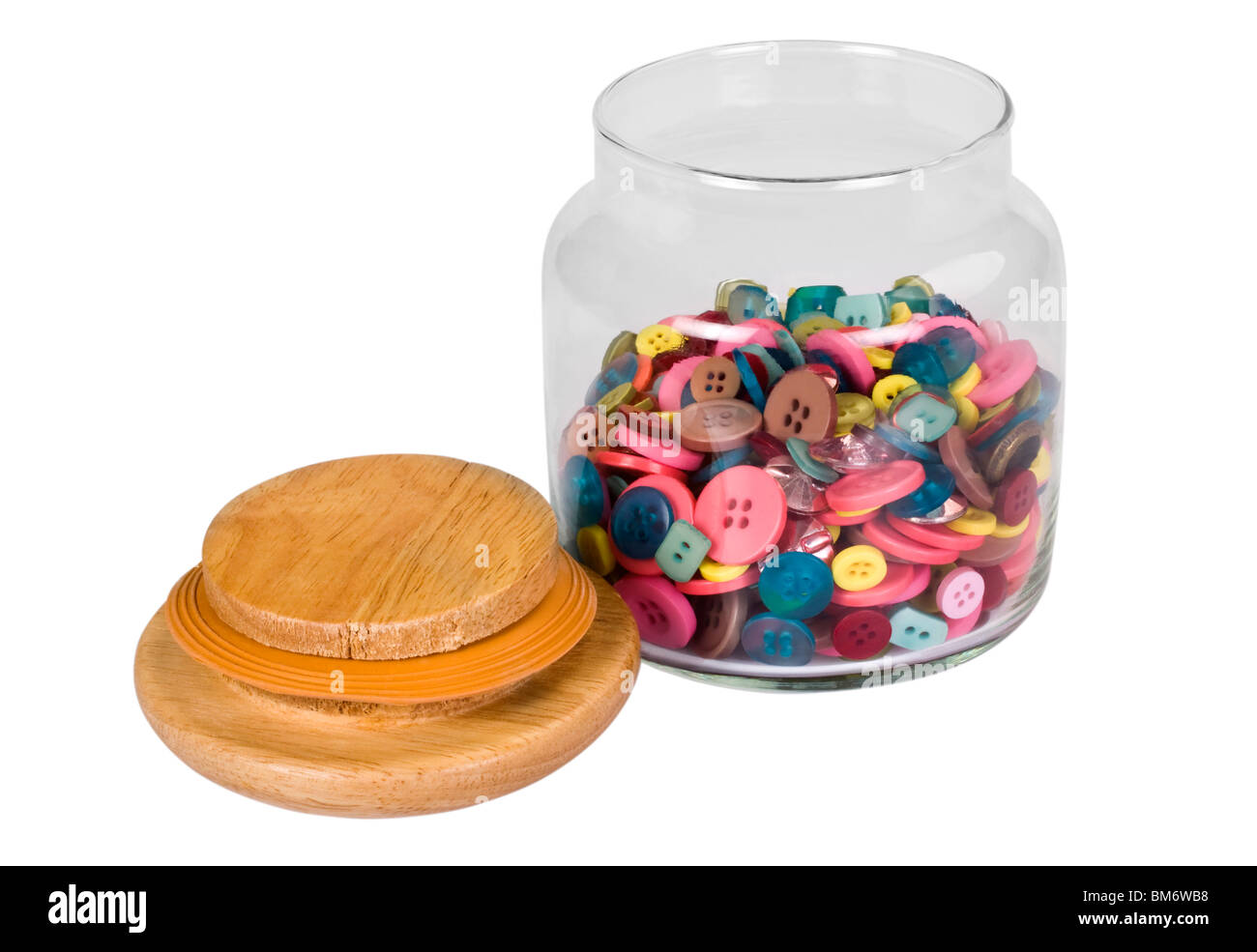 Safety button jar lid Cut Out Stock Images & Pictures - Alamy