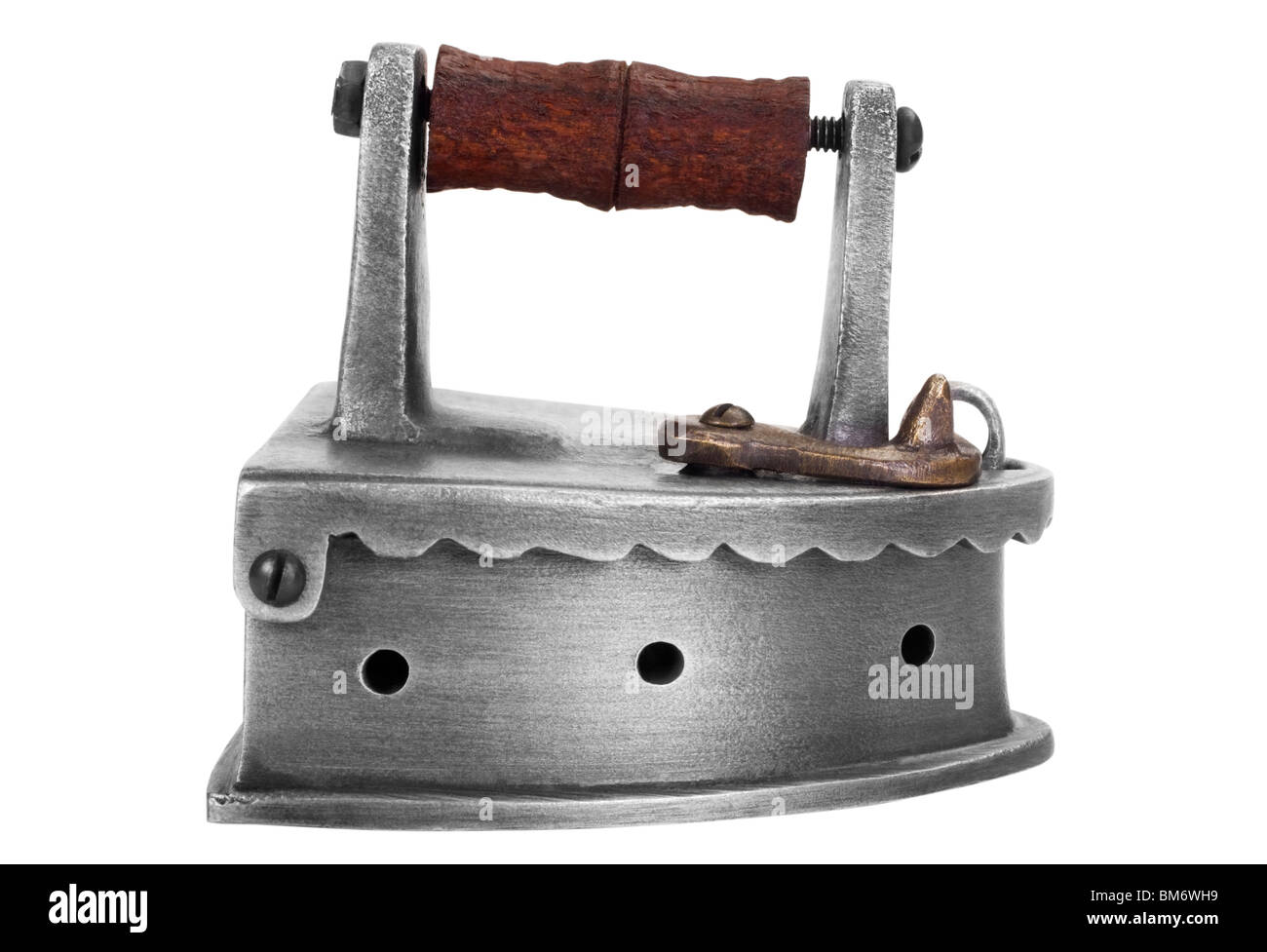 Close-up of a coal iron Stock Photo - Alamy