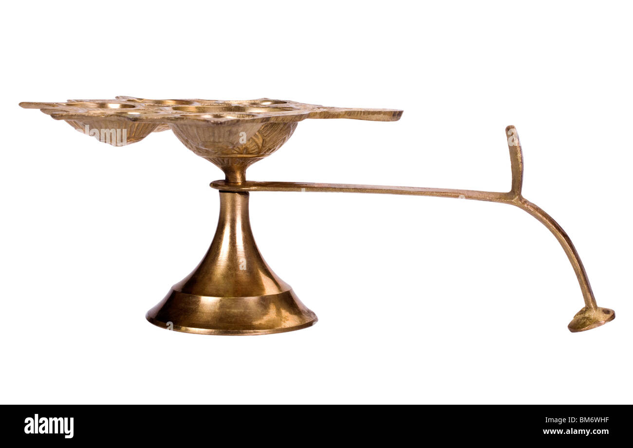 Close-up of an oil lamp Stock Photo - Alamy