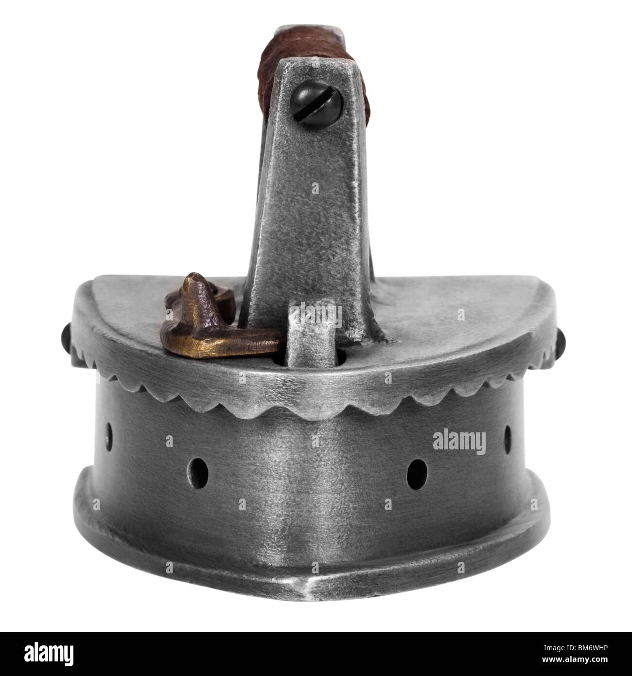 Close-up of a coal iron Stock Photo - Alamy