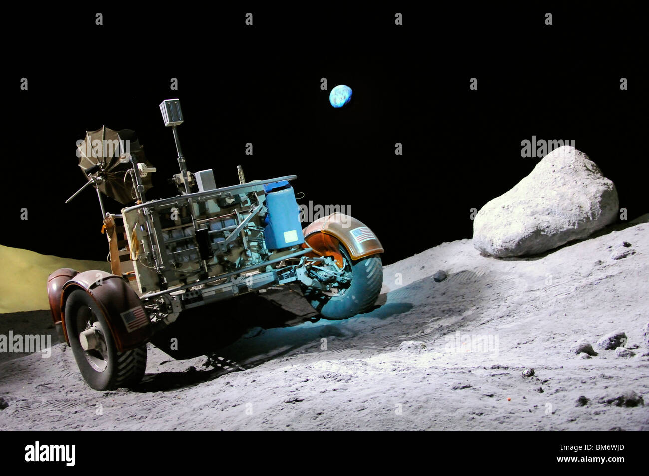 Nasa moon landing rover hi-res stock photography and images - Alamy