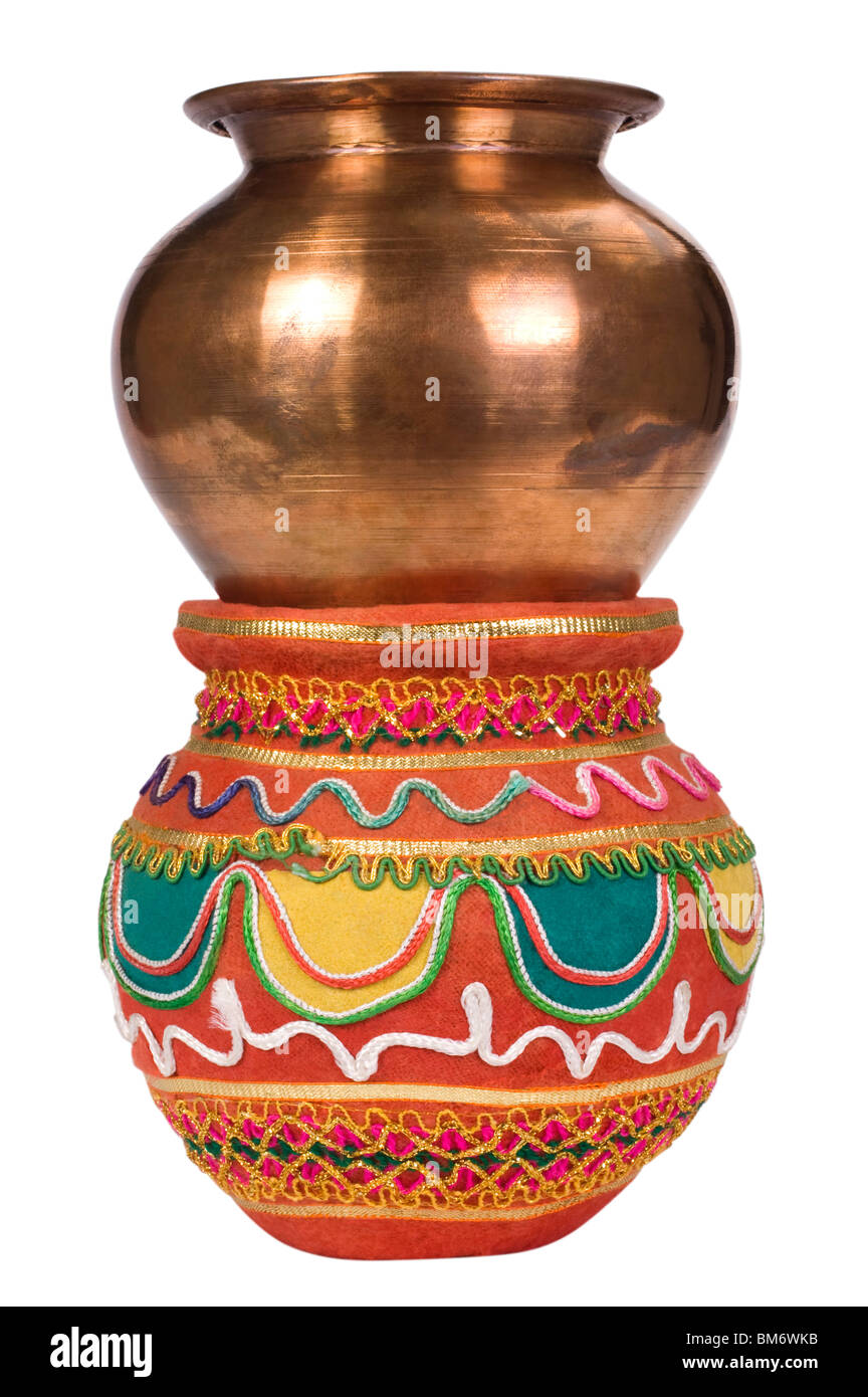 Stack of two kalashes Stock Photo - Alamy