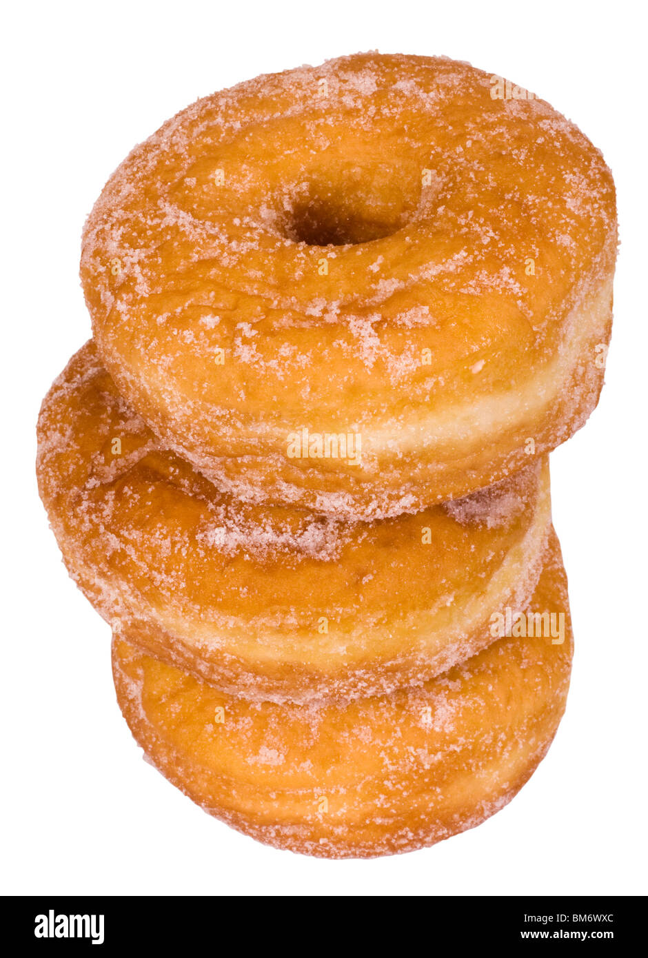 Close-up of stack of donuts Stock Photo - Alamy