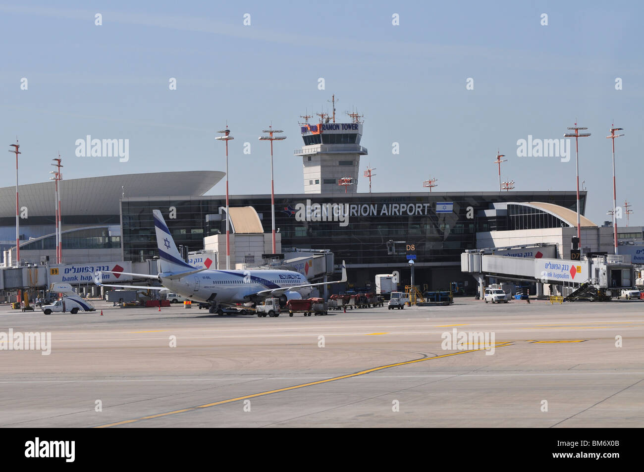 Israel, Ben-Gurion international Airport, Terminal 3, Arrival hall ...