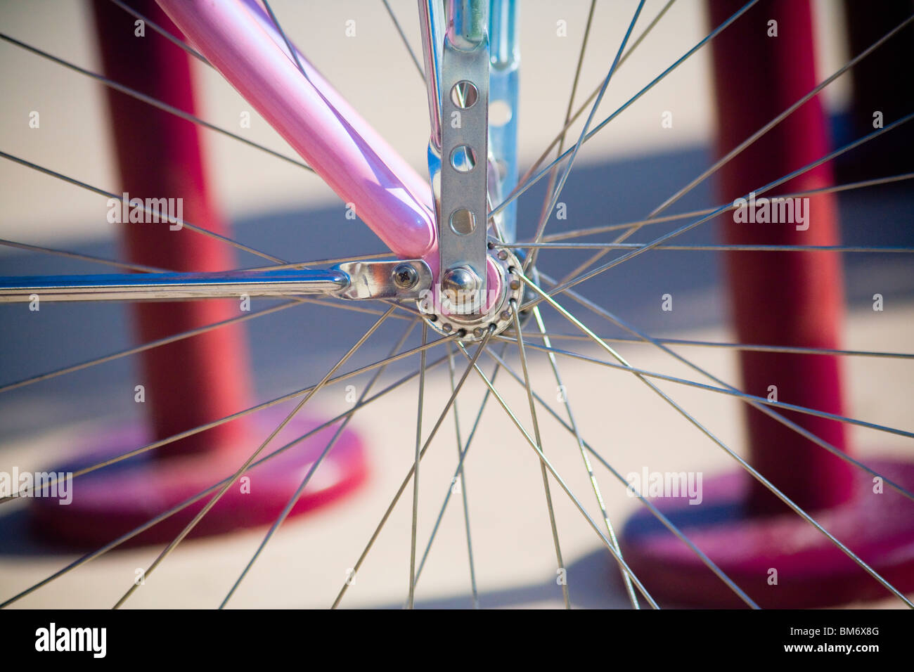 Wire spoke wheels hi-res stock photography and images - Alamy