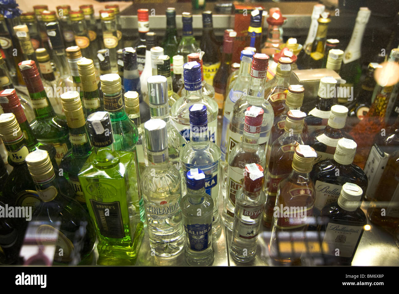 Brandy display hi-res stock photography and images - Alamy