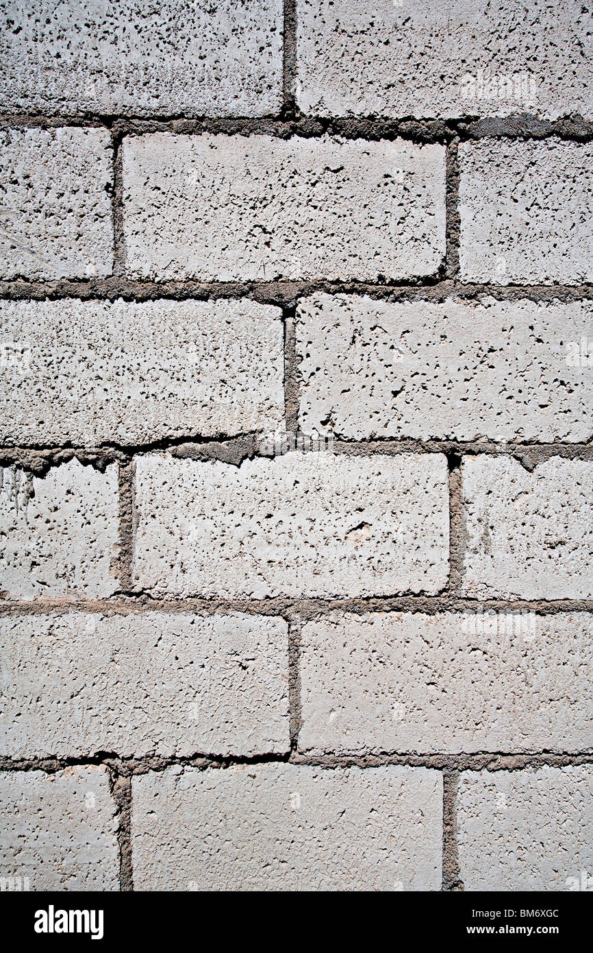Close Up Of Cinder Block Stock Photo - Alamy