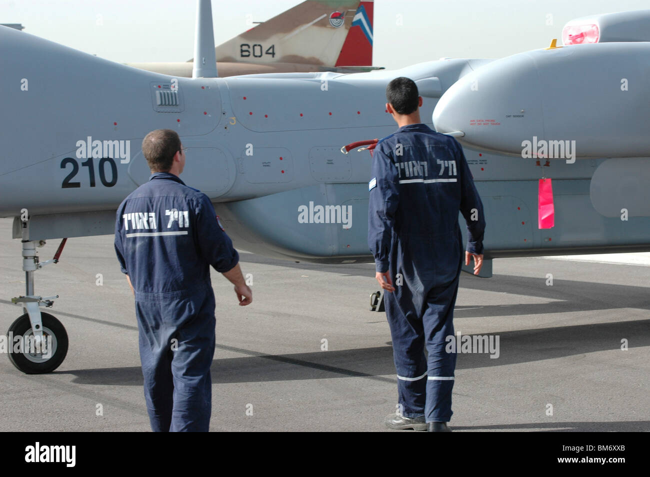 Israel, Tel Nof IAF Base An Israeli Air force (IAF) exhibition. IAI ...