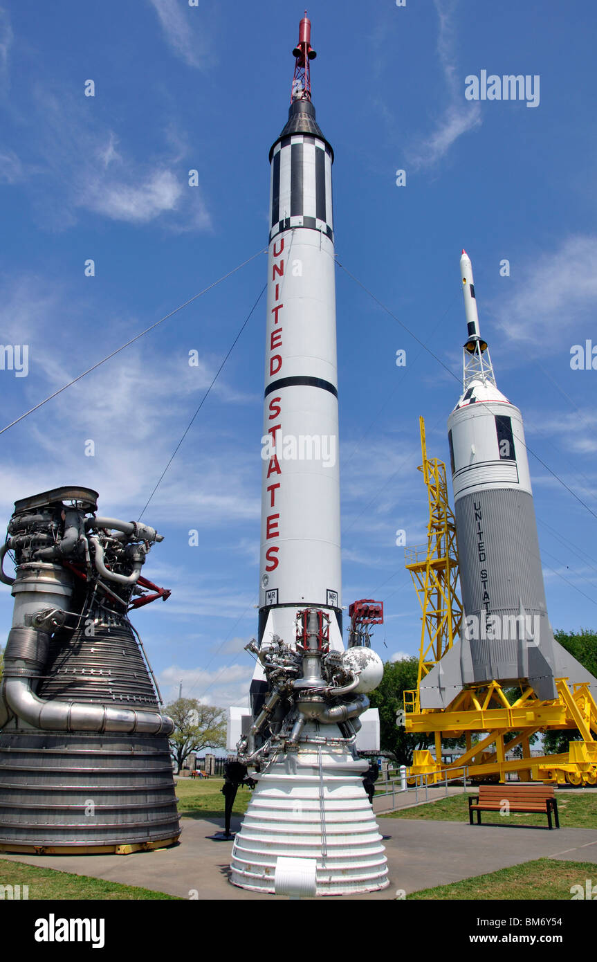 NASA museum, Houston, Texas, USA Stock Photo - Alamy