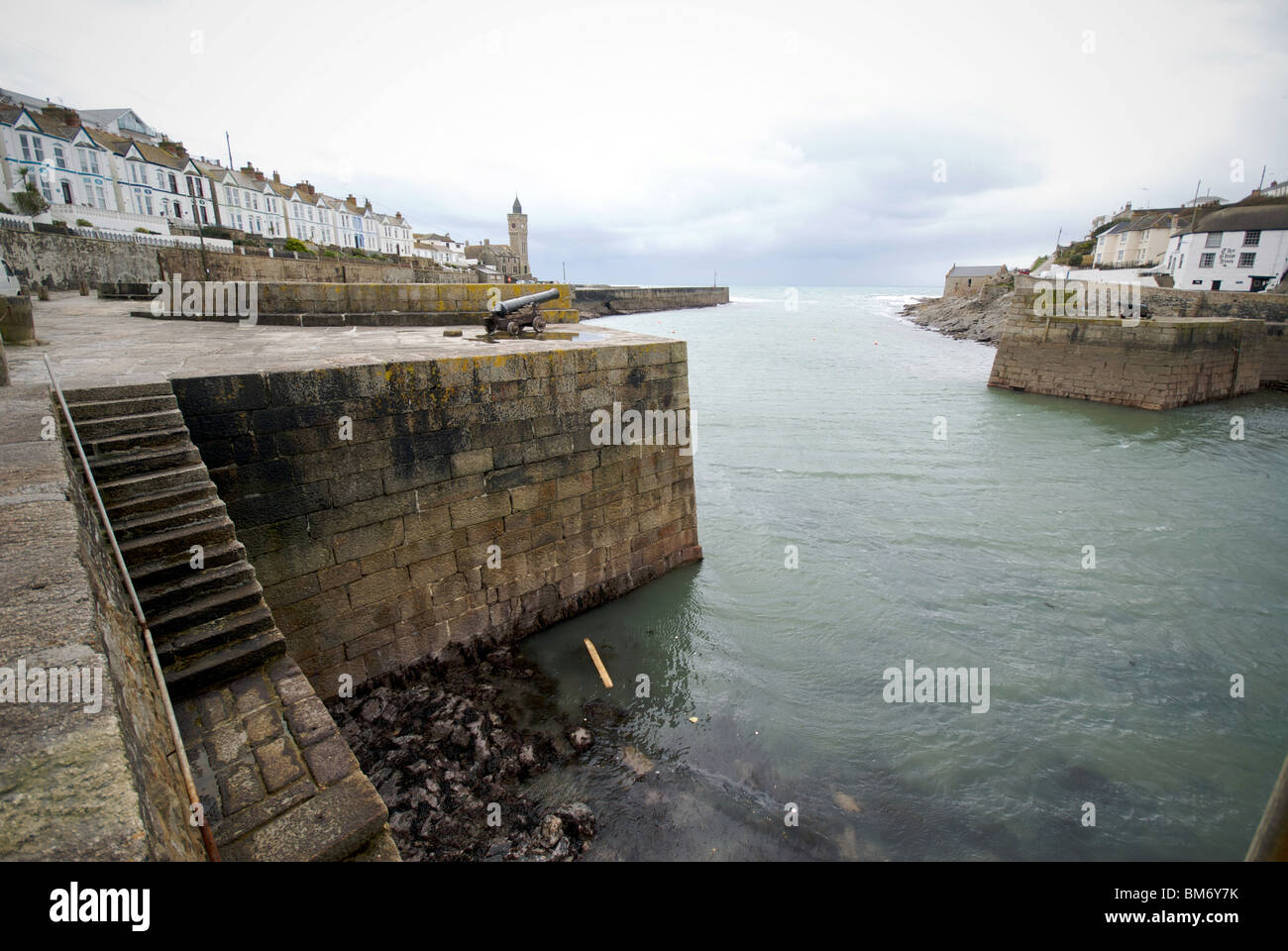 Porthleven Cornwall UK Harbour Harbor Quay Stock Photo - Alamy