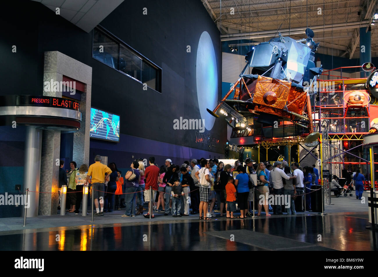 NASA museum, Houston, Texas, USA Stock Photo - Alamy