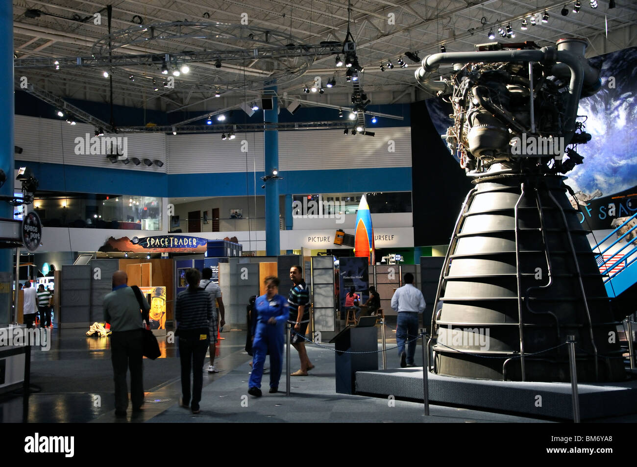 NASA museum, Houston, Texas, USA Stock Photo - Alamy