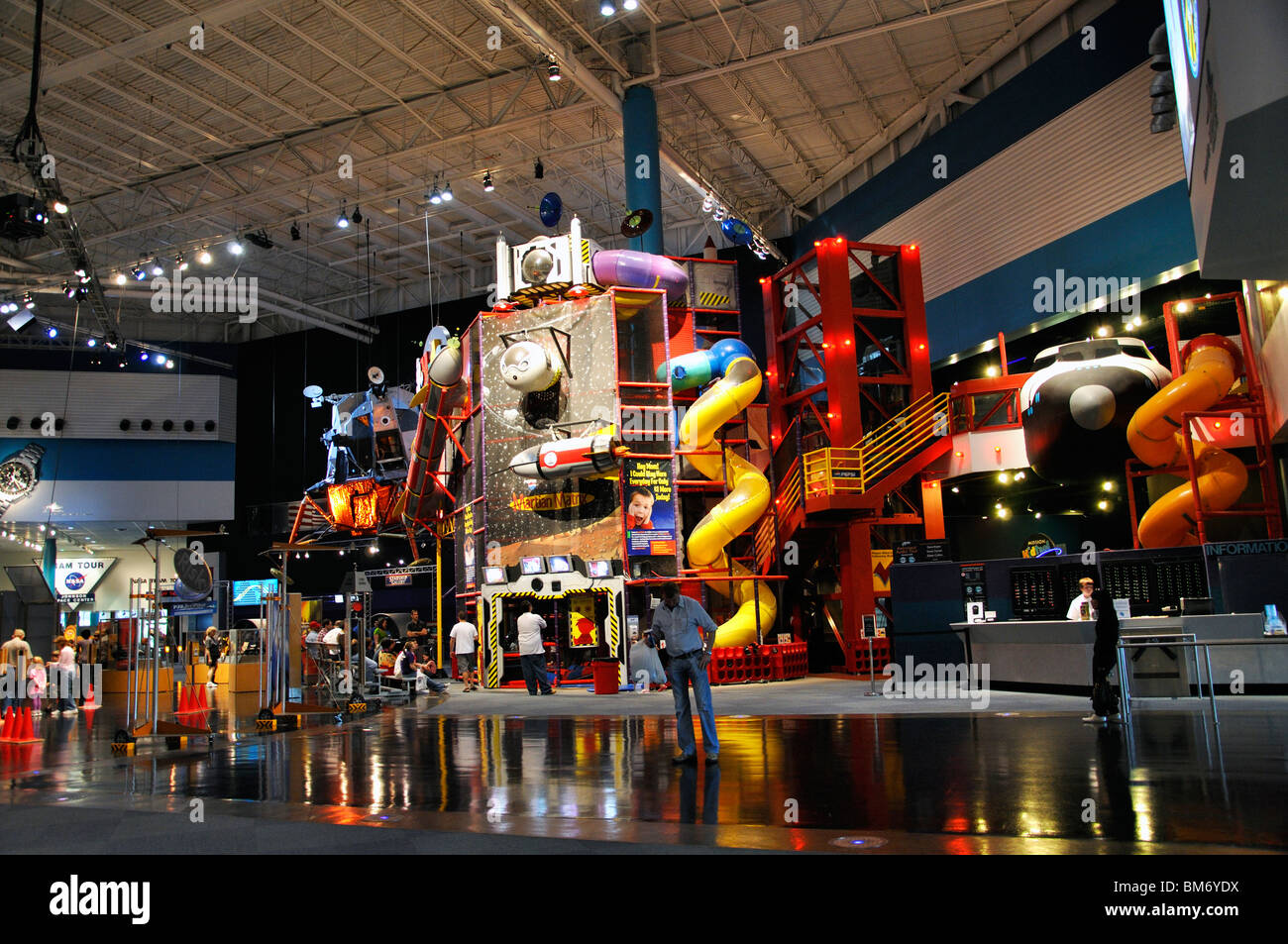 NASA museum, Houston, Texas, USA Stock Photo - Alamy