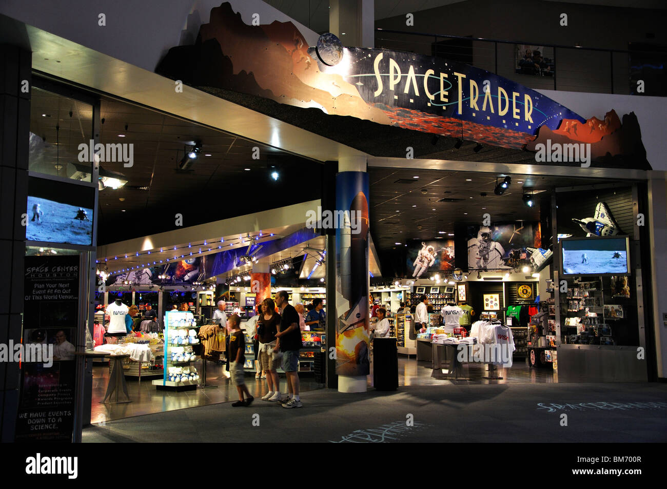 NASA museum, Houston, Texas, USA Stock Photo - Alamy