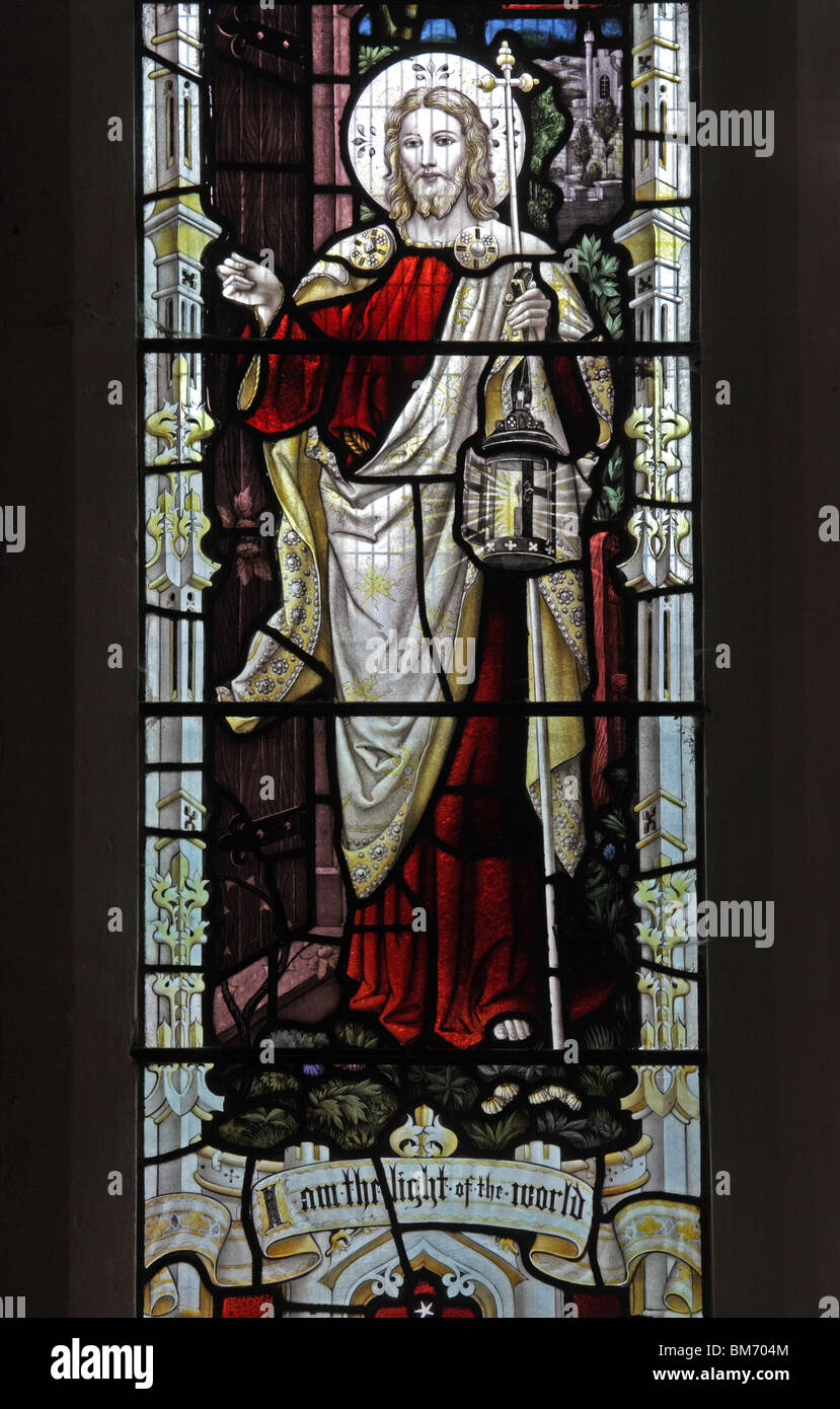 Jesus Christ Stained Glass Window