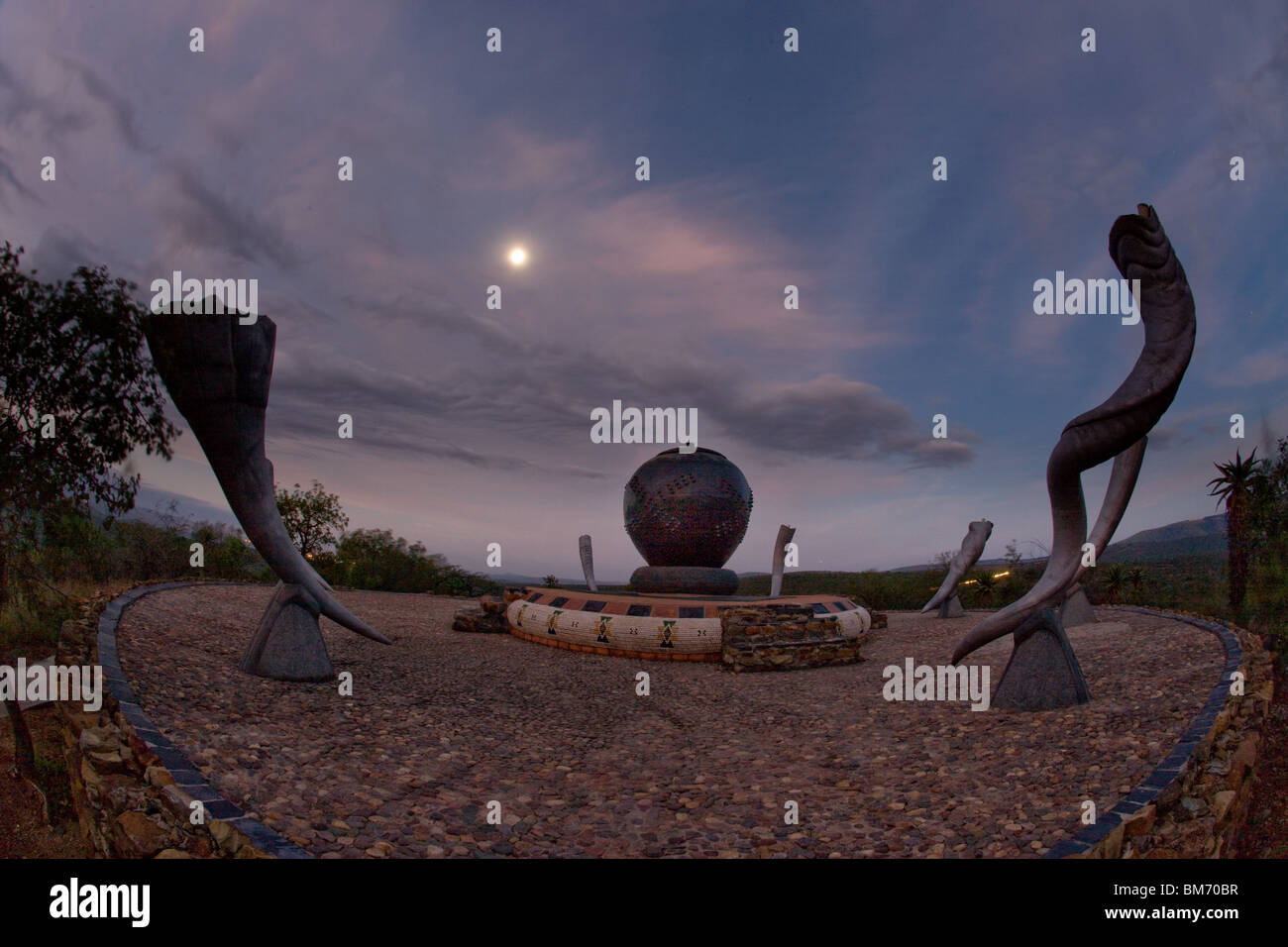 Spirit of eMakhosini Monument Stock Photo - Alamy