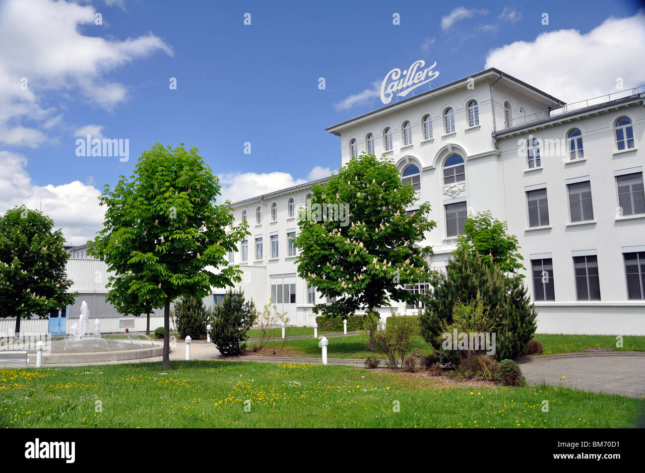 Cailler's Chocolate Factory, Broc, Switzerland Stock Photo - Alamy