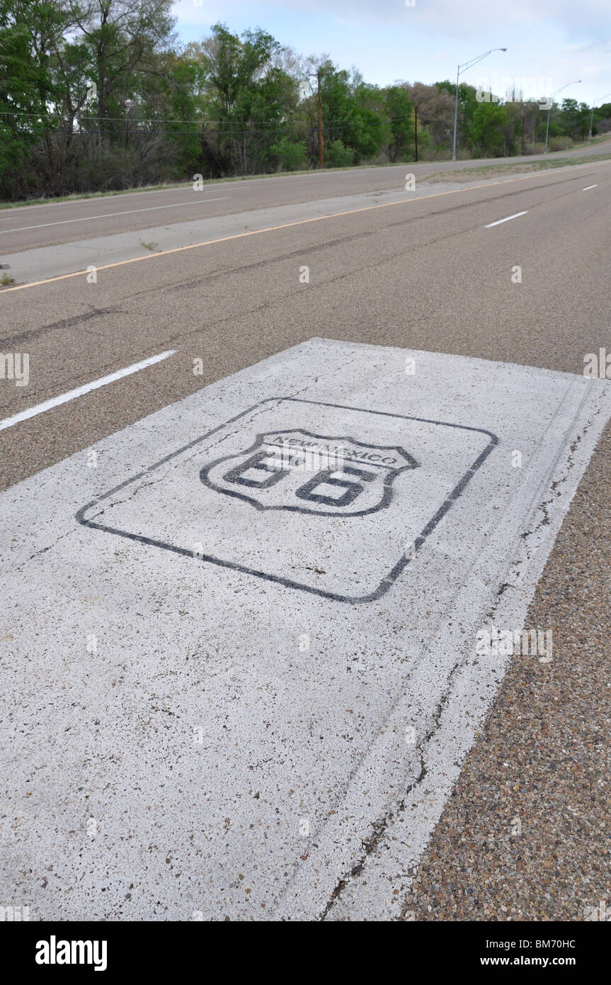 Historic Route 66, New Mexico, USA Stock Photo - Alamy