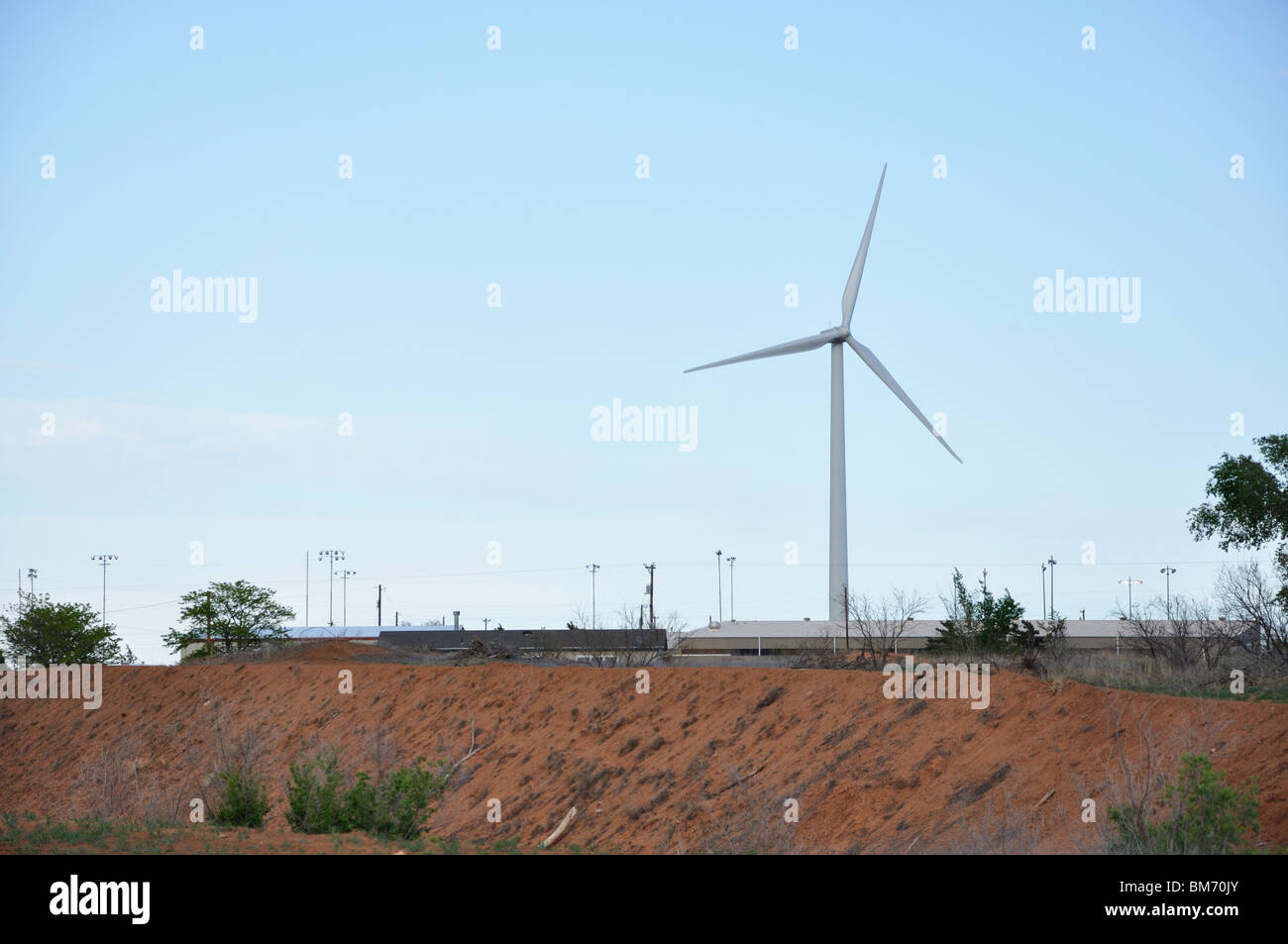 Windmill, New Mexico, USA Stock Photo - Alamy