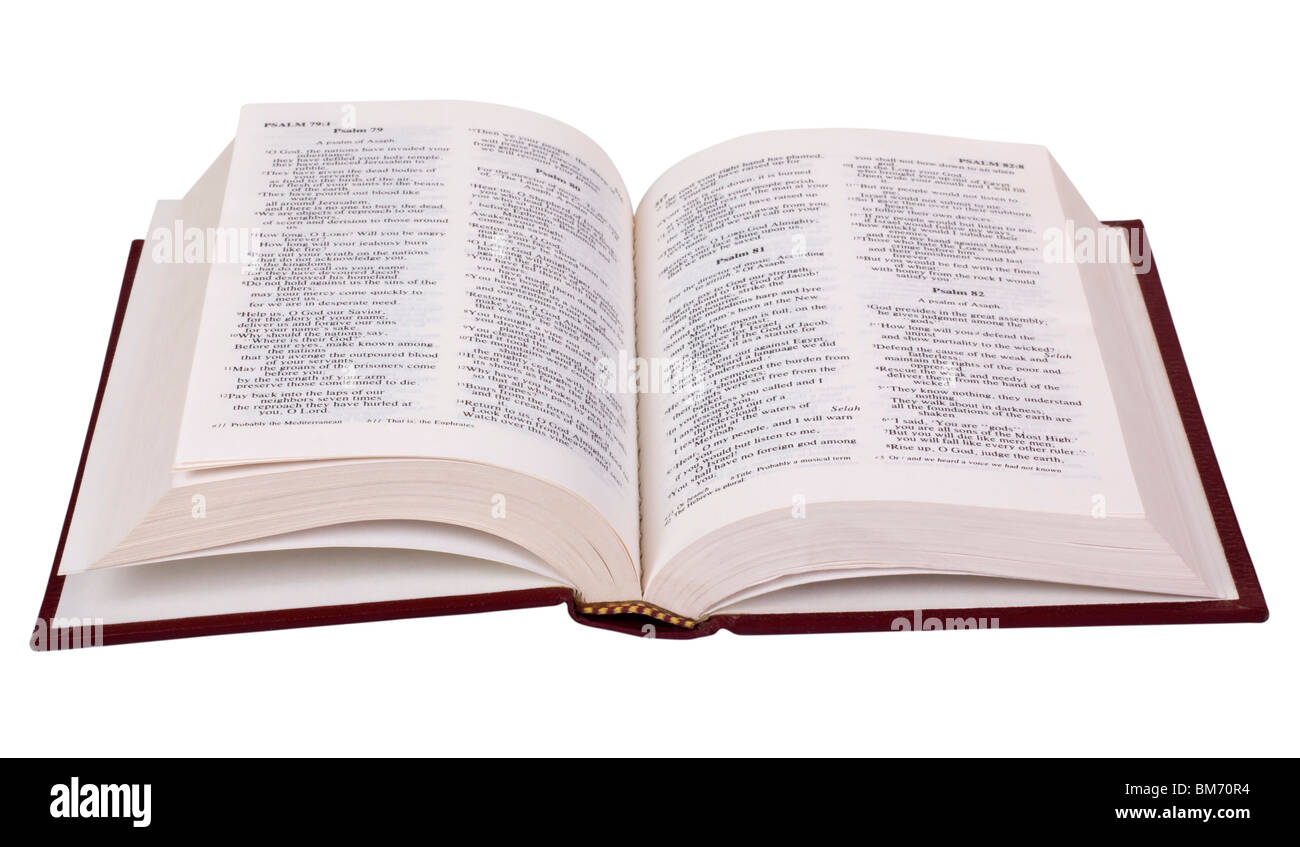 Close-up of the Bible Stock Photo - Alamy