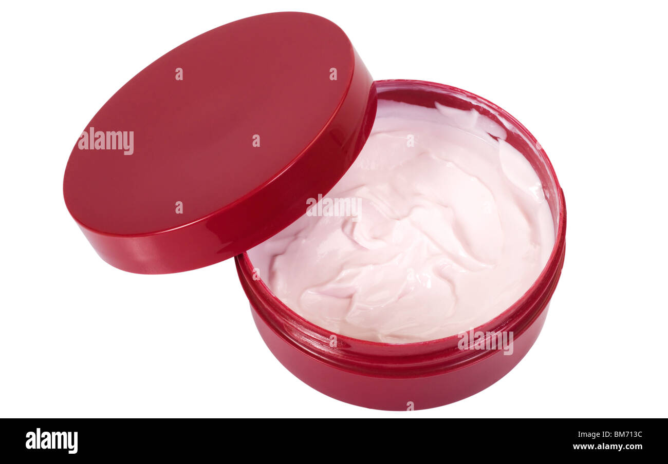 Cream jar lid hi-res stock photography and images - Alamy