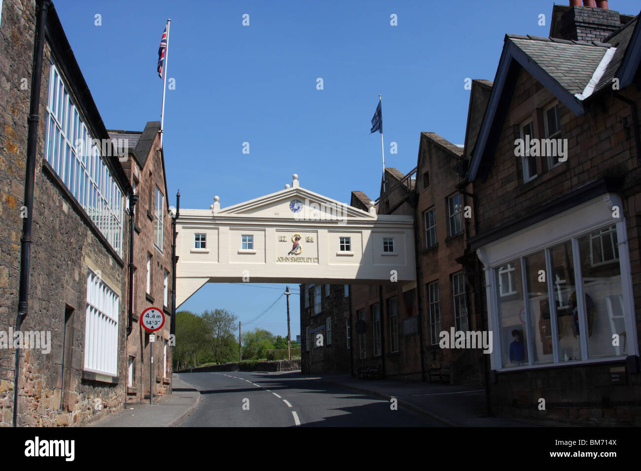 John Smedley Limited knitwear factory in Lea Mills, Cromford ...
