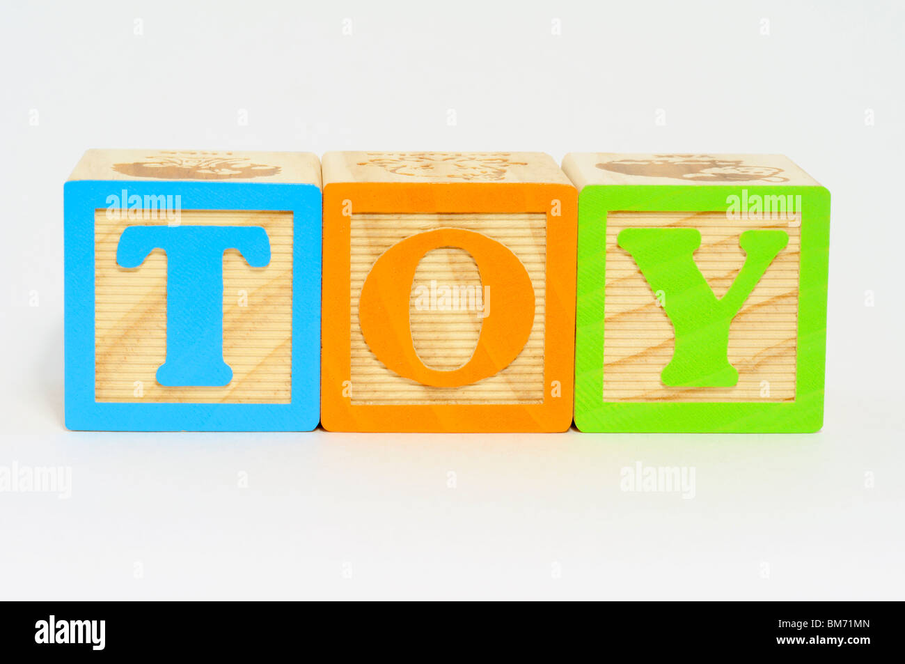 Childrens block blocks toy toys letter letters hi-res stock photography ...