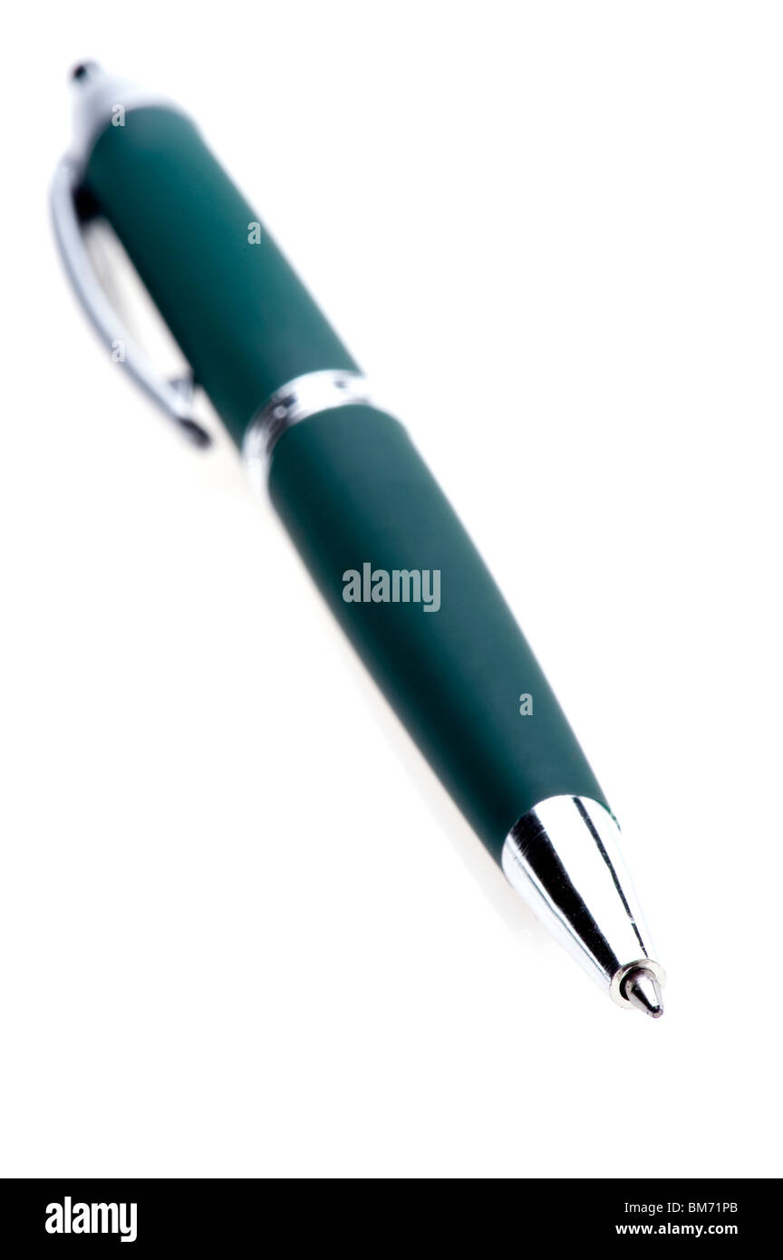 object on white - pen isolated on white Stock Photo - Alamy