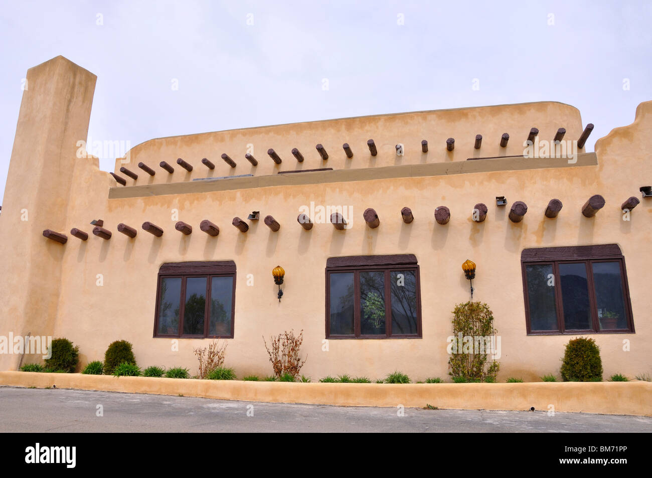 Sagebrush Inn, Taos, New Mexico, USA Stock Photo - Alamy