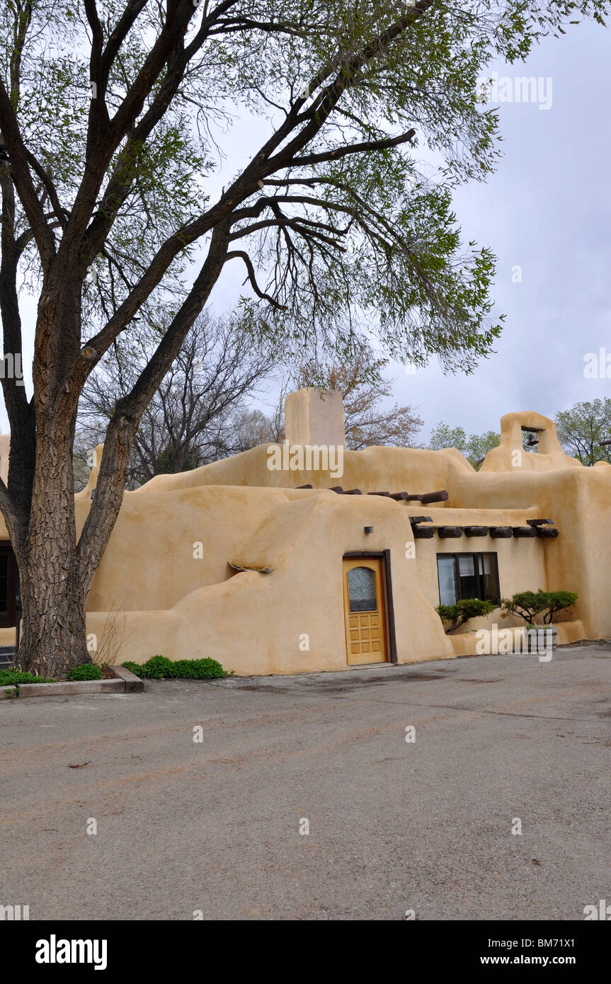 Sagebrush Inn, Taos, New Mexico, USA Stock Photo - Alamy