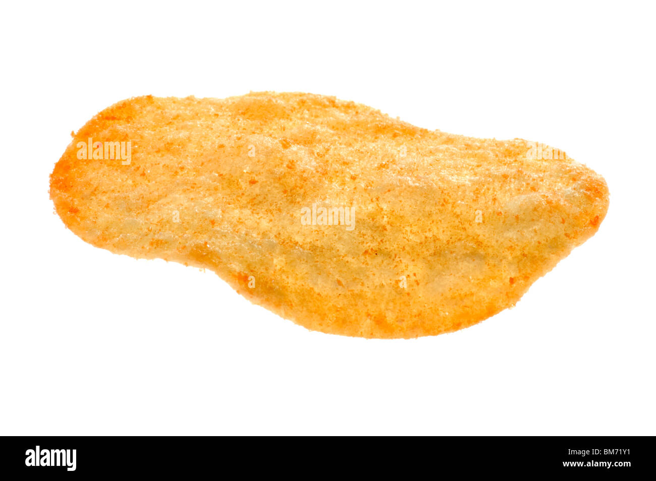 object on white - food chips close up Stock Photo - Alamy