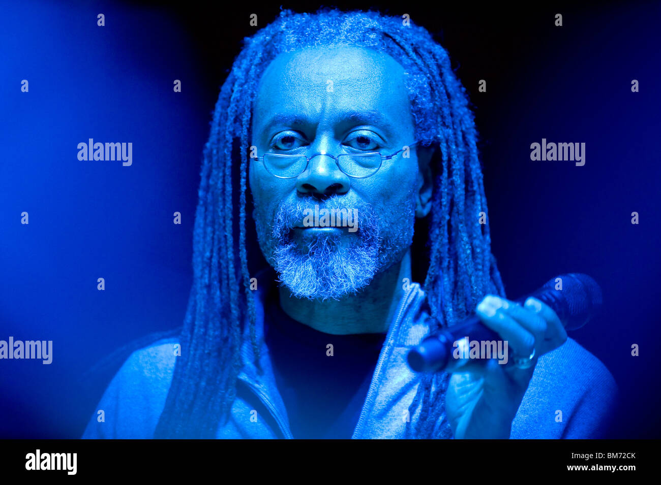 Bobby McFerrin during audition before his concert in Prague 2010 Stock ...