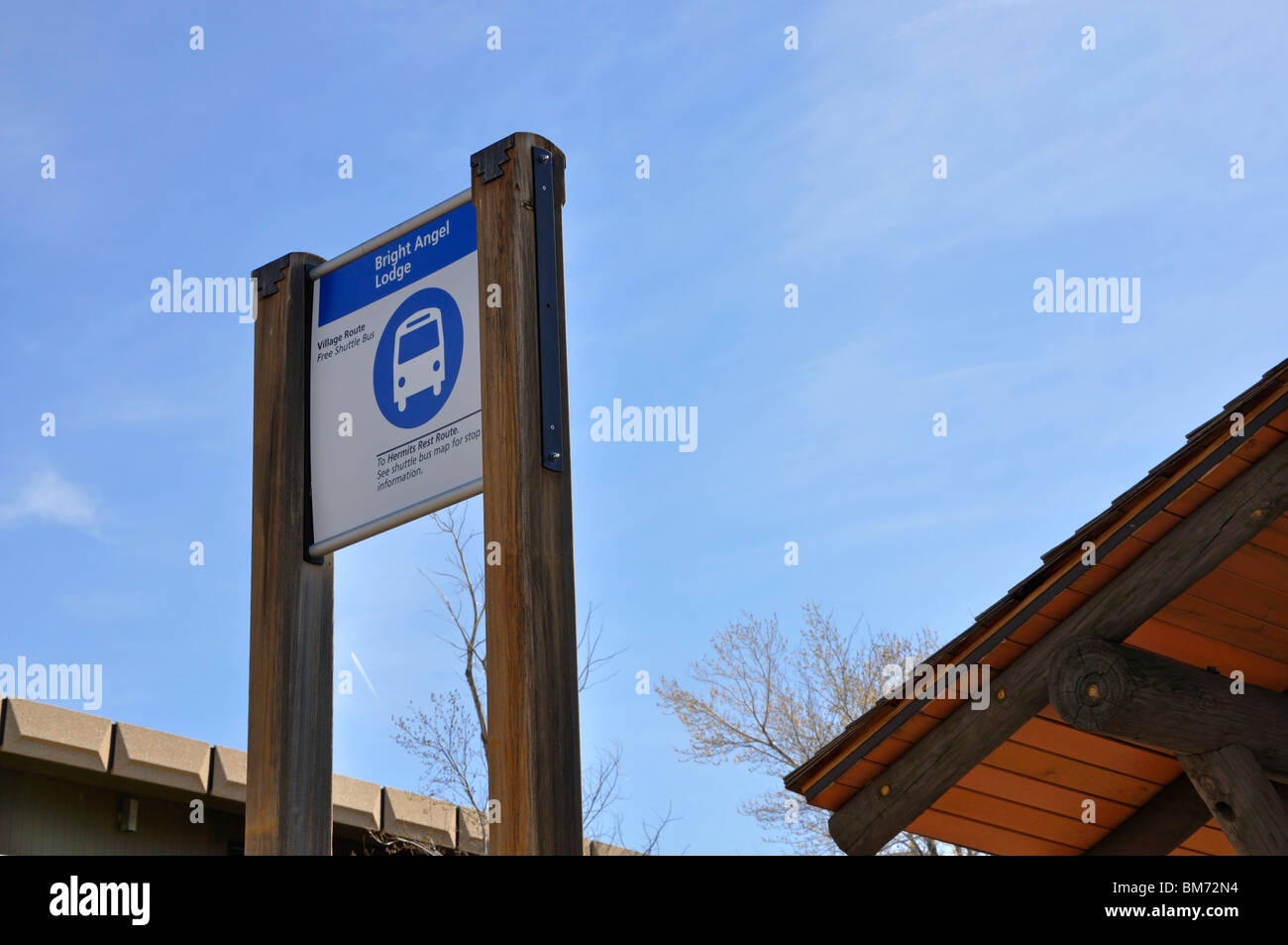 Bus stop, Grand Canyon National Park, Arizona, USA Stock Photo - Alamy