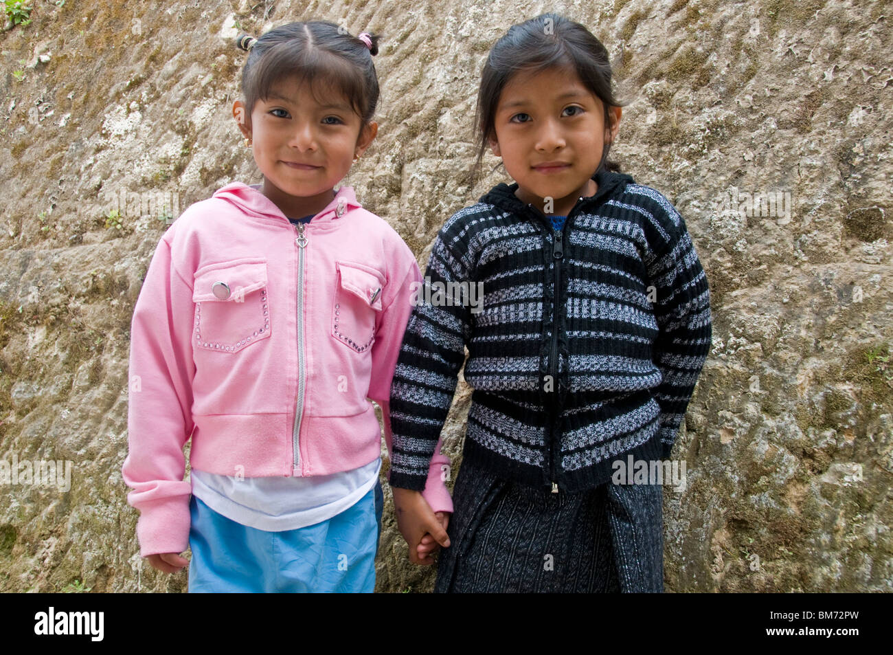Mayan Children Solola department Guatemala Stock Photo - Alamy
