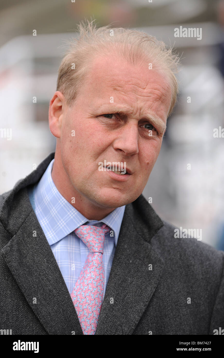 ED DUNLOP RACE HORSE TRAINER RACE HORSE TRAINER YORK RACECOURSE YORK ...