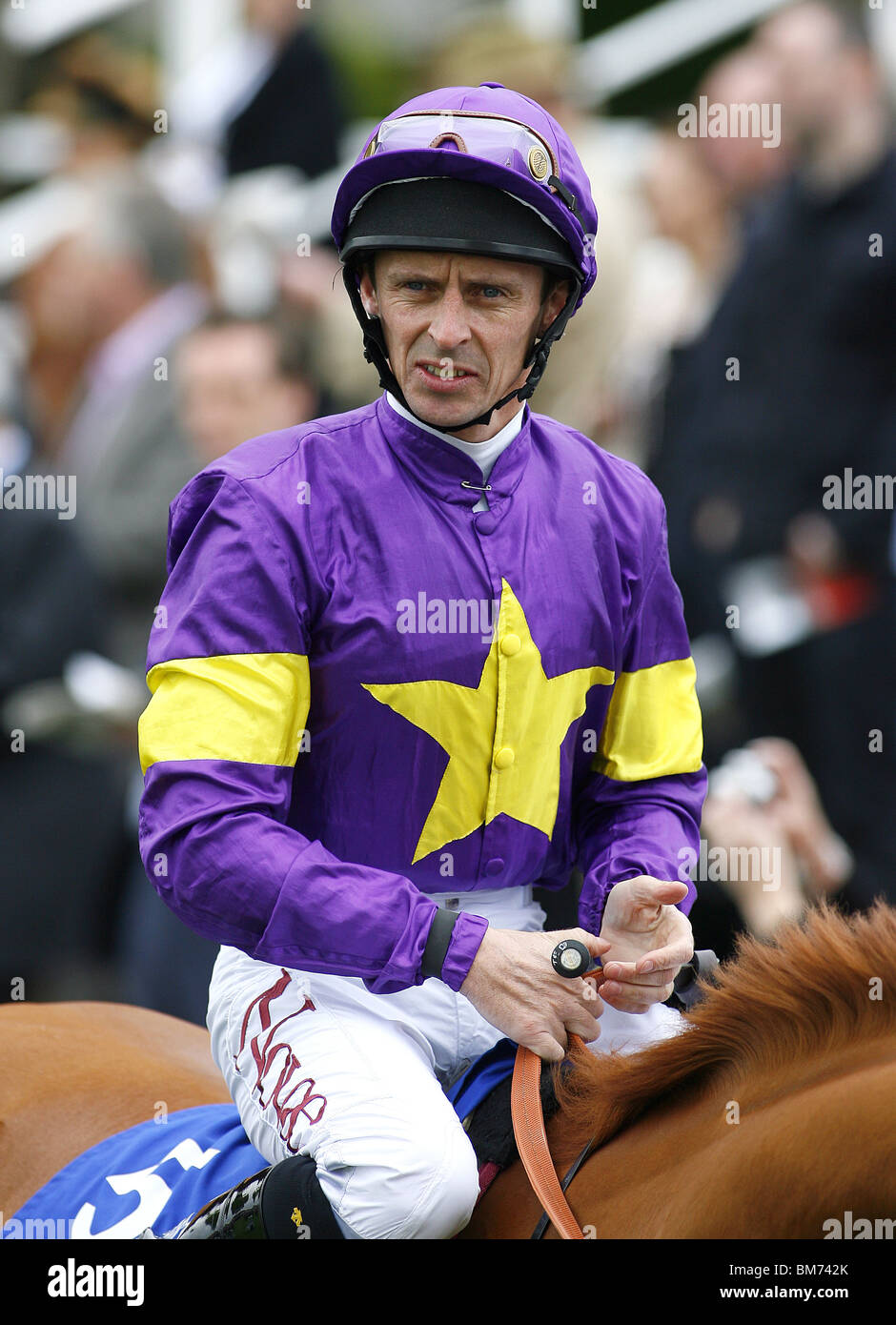 TED DURCAN JOCKEY JOCKEY YORK RACECOURSE YORK ENGLAND 14 May 2010 Stock ...